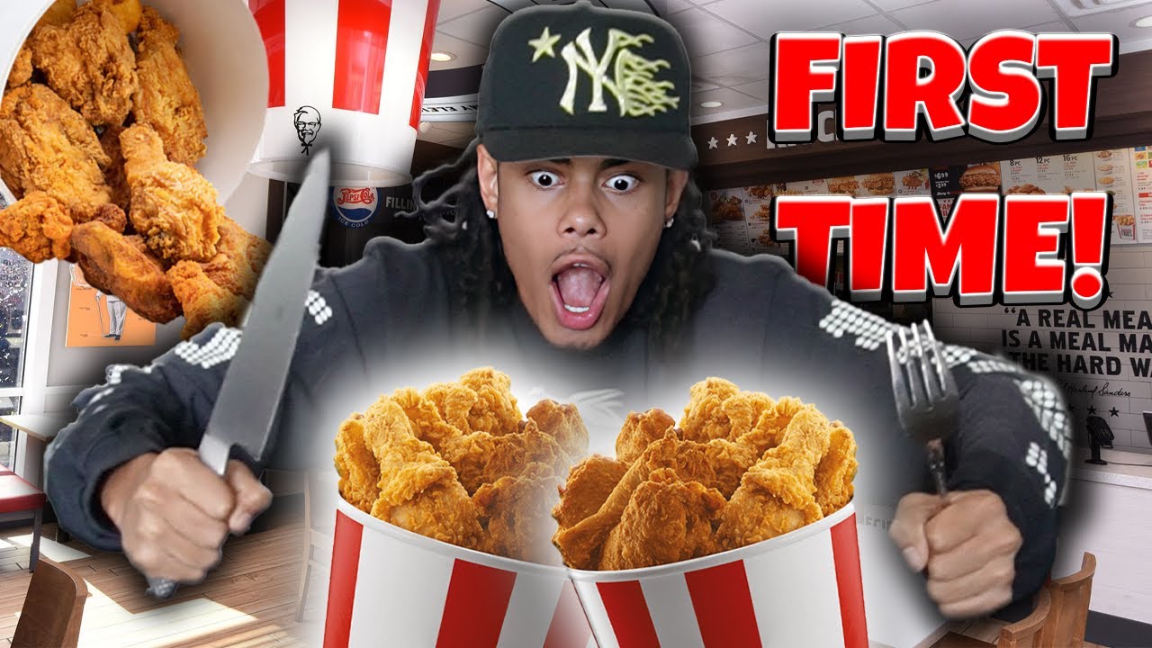 Black Guy Tries Fried Chicken For The 1st Time In His Life... *Not ...
