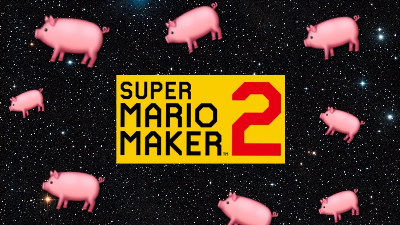 Super Mario Maker 2: Pigs in Space - YouTube