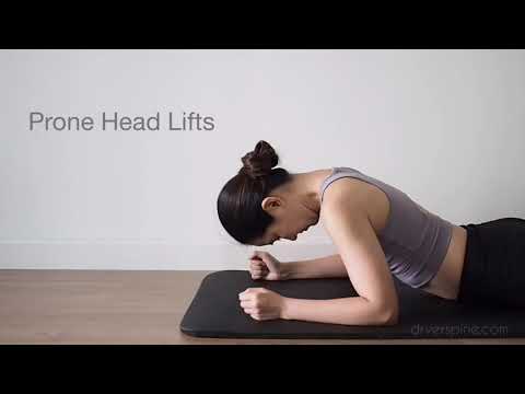 Prone Head Lifts - YouTube