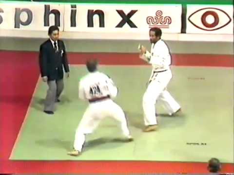 Final 80 kg del Campeonato Mundo 1984 Maastricht Otti Roetof y Pat ...