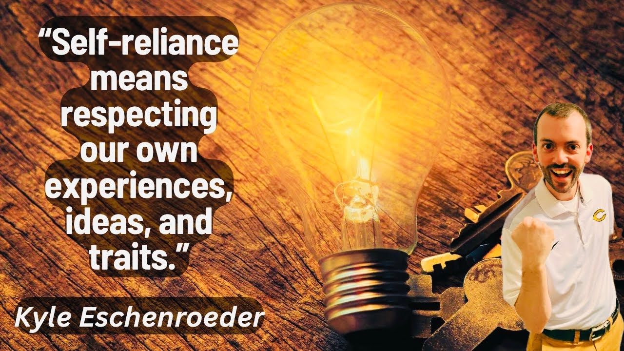 Own Your Awesomeness: Why Self-Reliance Means Respecting YOU! - YouTube