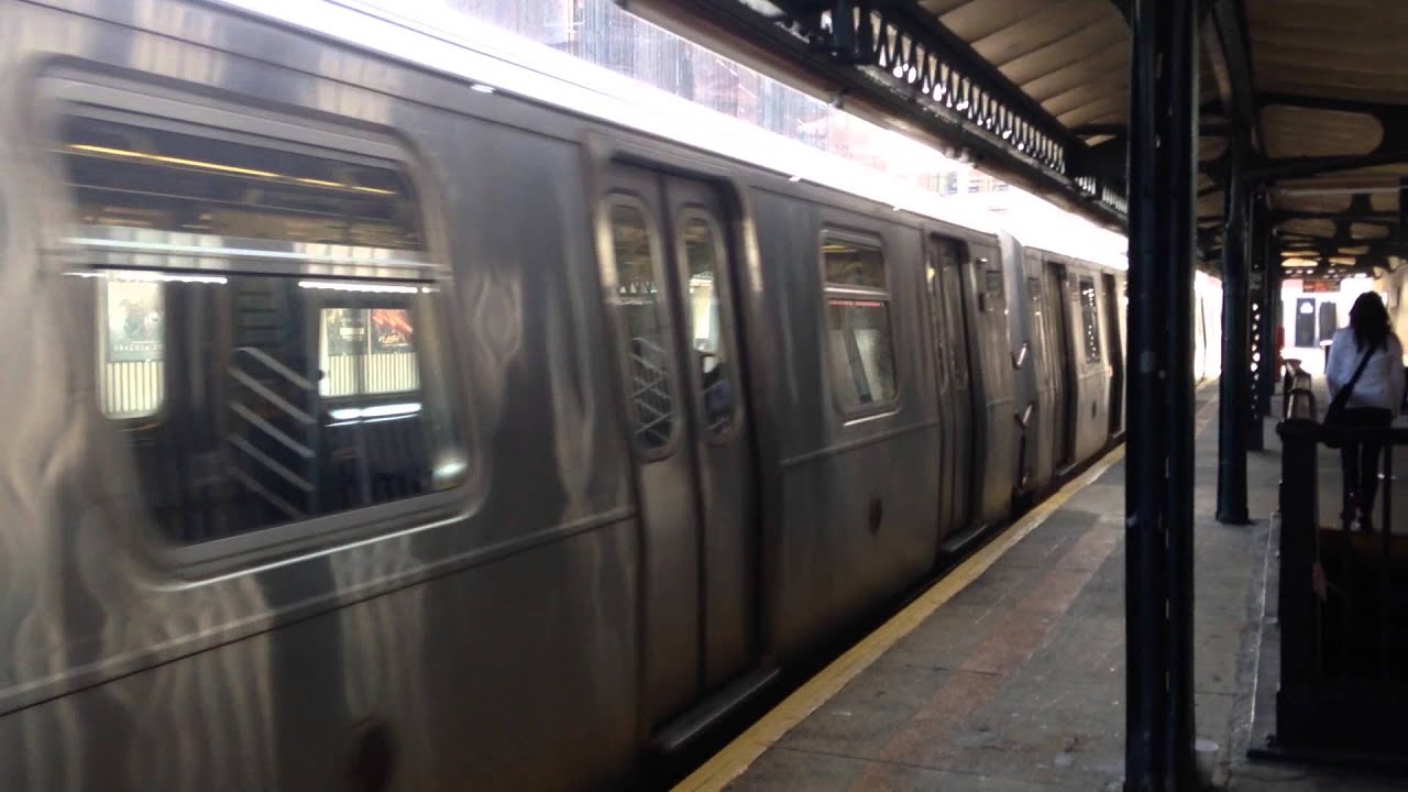 NYCTA MTA R160B Siemens Q Train #9073-9077 8852-8848 Departing 39th Ave ...
