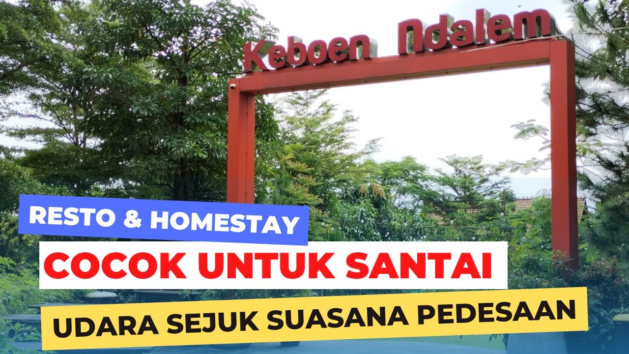 KEBOEN NDALEM, WAROENG DAN HOMESTAY DI GUNUNG PATI SEMARANG - YouTube