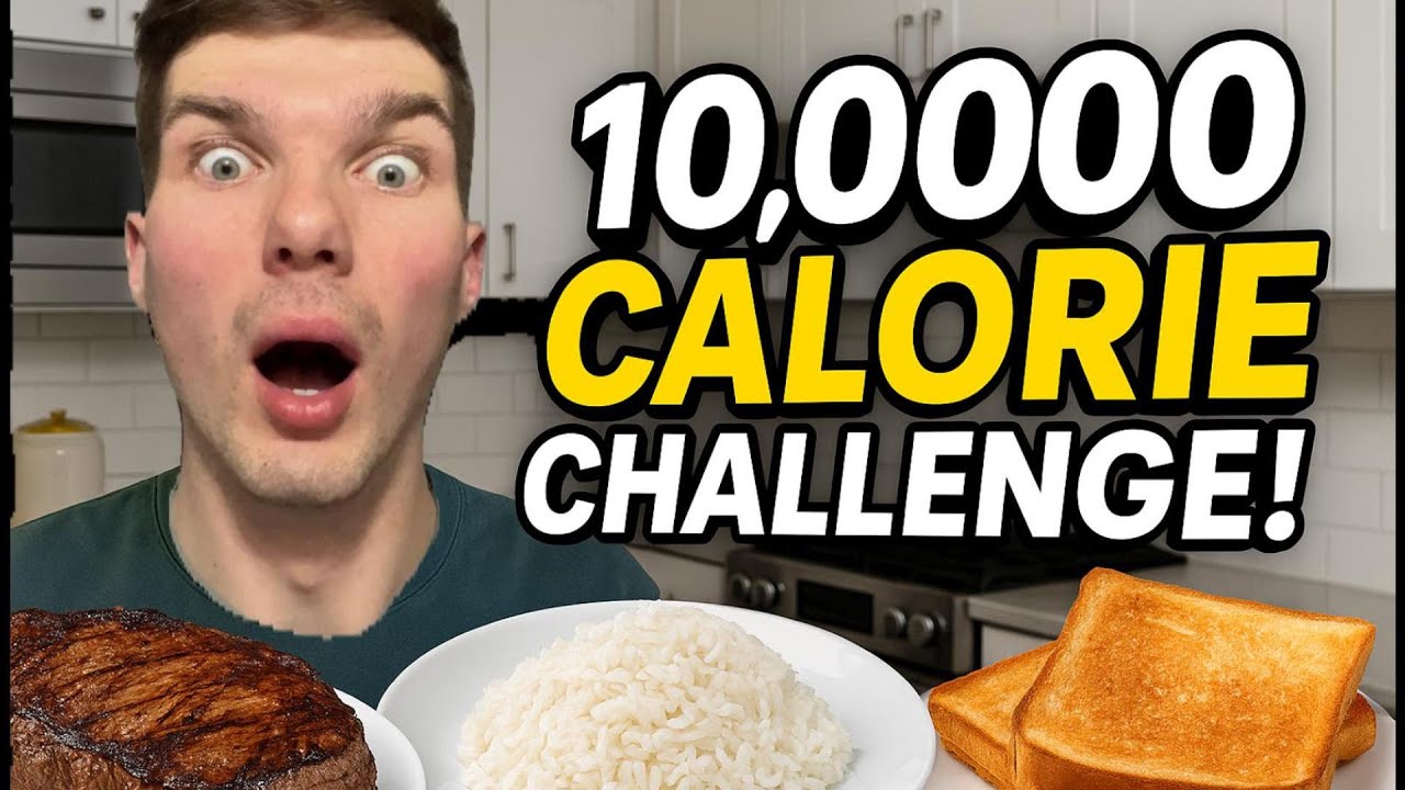 MY 10,000 CALORIE CHALLENGE ATTEMPT!!! - YouTube