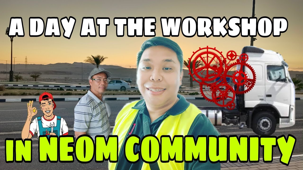 A DAY AT THE WORKSHOP IN NEOM COMMUNITY - YouTube
