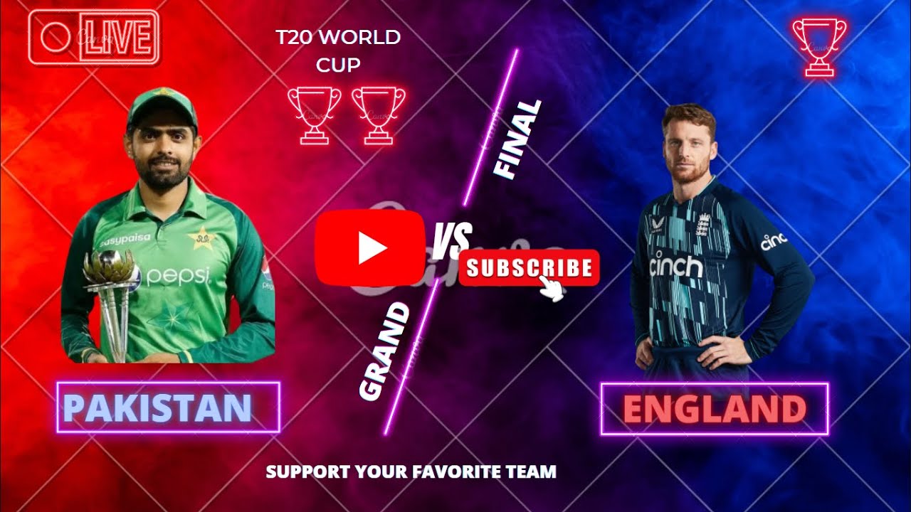 PAKISTAN VS ENGLAN live match Final match|| Live cricket match Today ...
