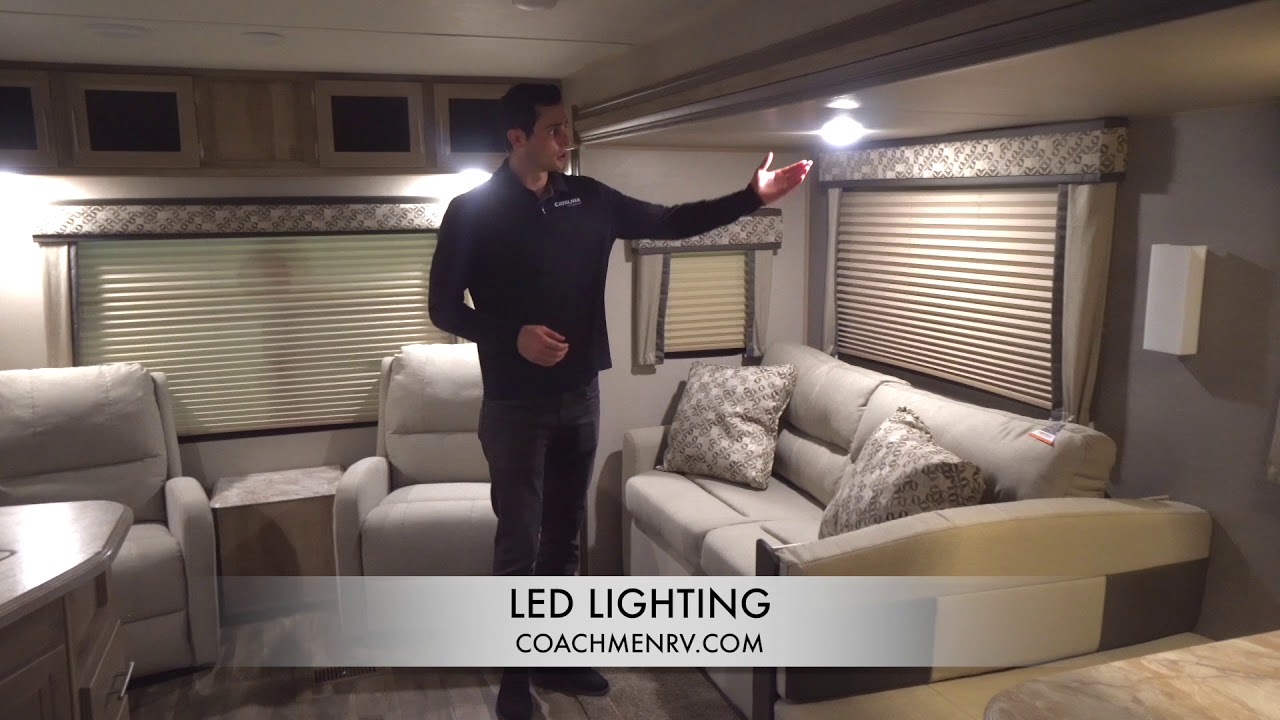 Coachmen Catalina Feature Spotlight: LED Lights - YouTube