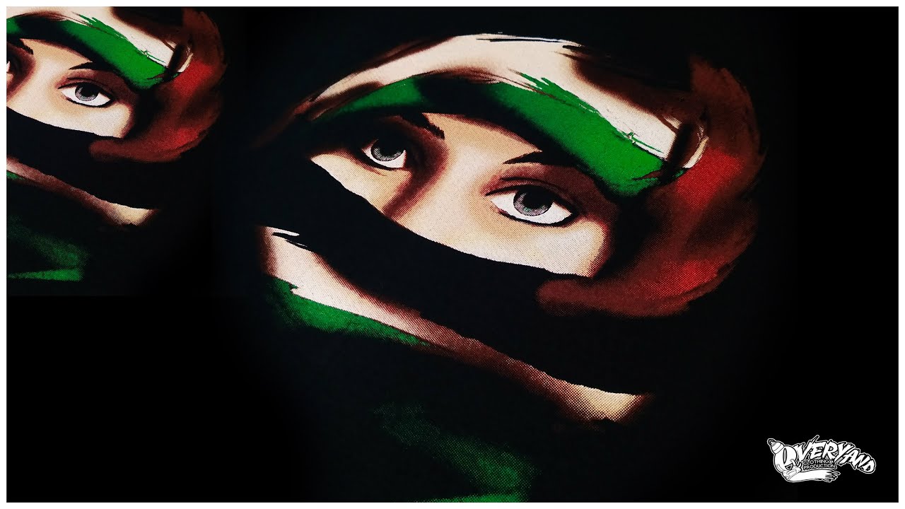 SCREEN PRINTING FACE GIRL WATERBASED ( MANUAL SABLON ) - YouTube