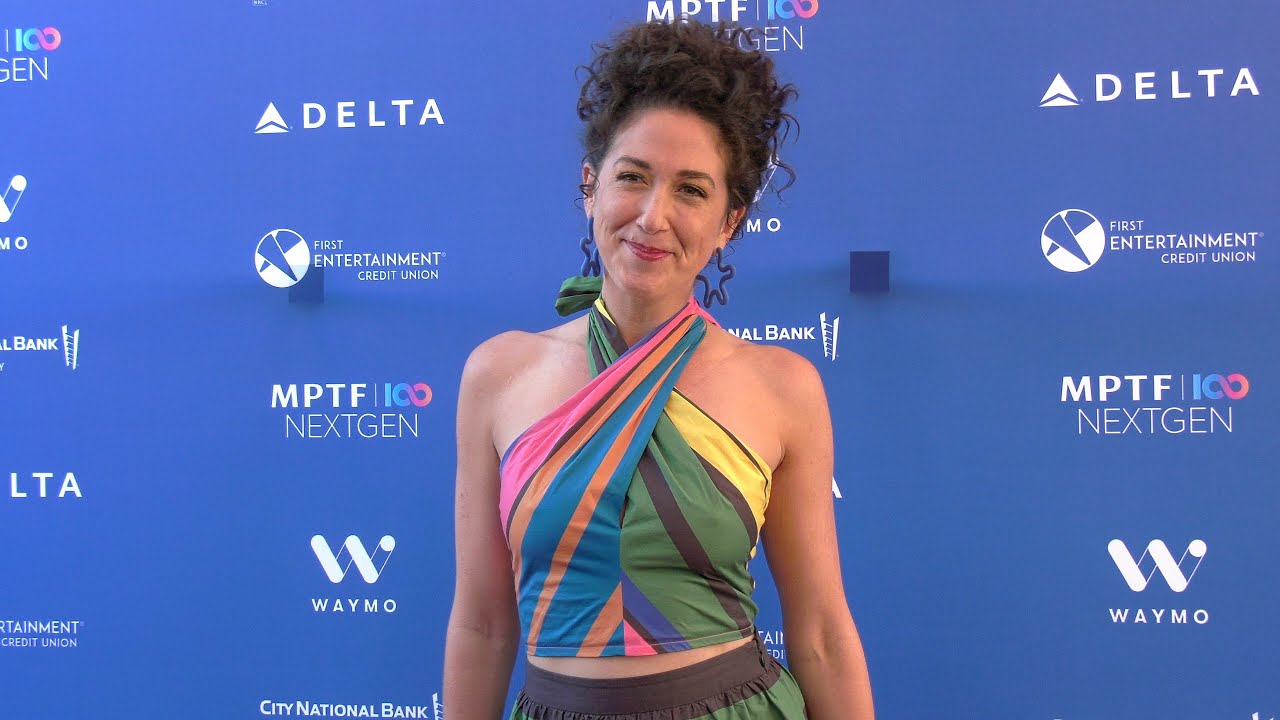 Ronni Saxon 2025 MPTF NextGen Summer Party Red Carpet - YouTube