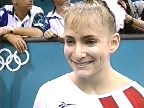 1996 Atlanta Olympics Women's Artistic Gymnastics Event Finals EF UB BB FX