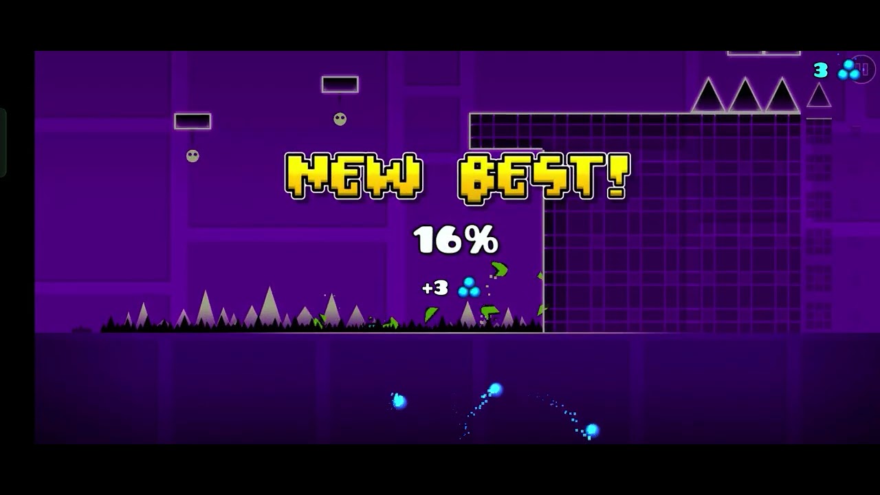 Geometry Dash (The Other video was taken down by YouTube but I was ...