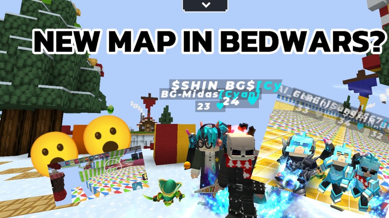 NEW MAP IN BEDWARS?!!? Blockman go bedwars #compilation - YouTube