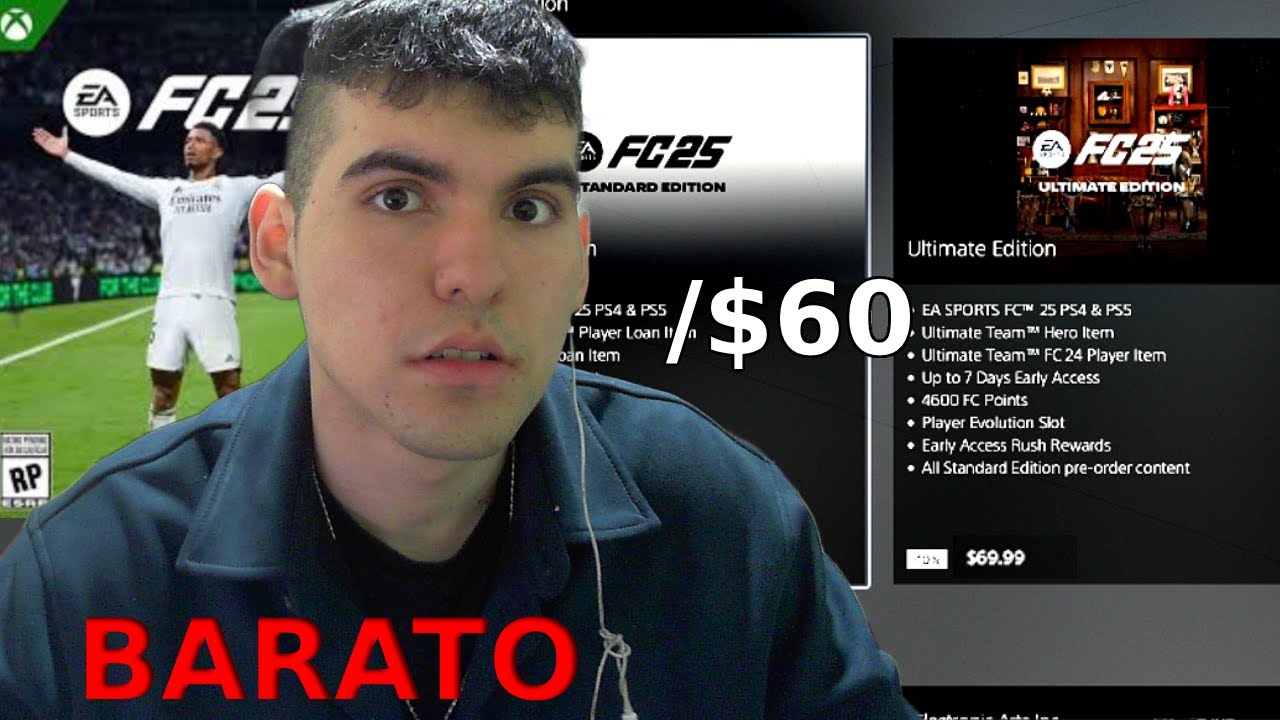 TUTORIAL COMO COMPRAR EA FC 25 ULTIMATE STANDARD EDITION BARATO FIFA 25 ...