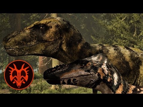 Path of Titans - Daspletosaurus & Alioramus All Skins (Male & Female ...