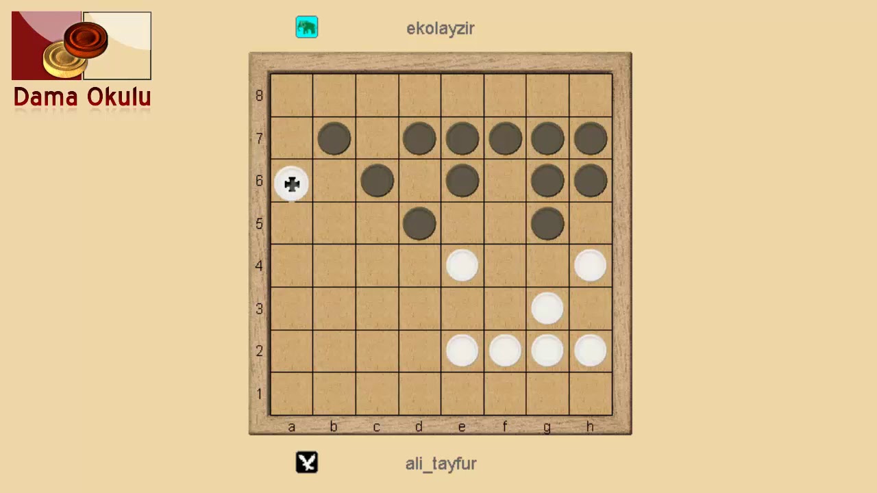 Turkish checkers / Dama / Türk Daması / LUDOTEKA sitesinden inciler. No ...