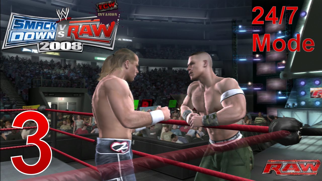 WWE SvR 2008 24/7 Modus #003 [HD] - Tag Team with John Cena #3 | Lets ...
