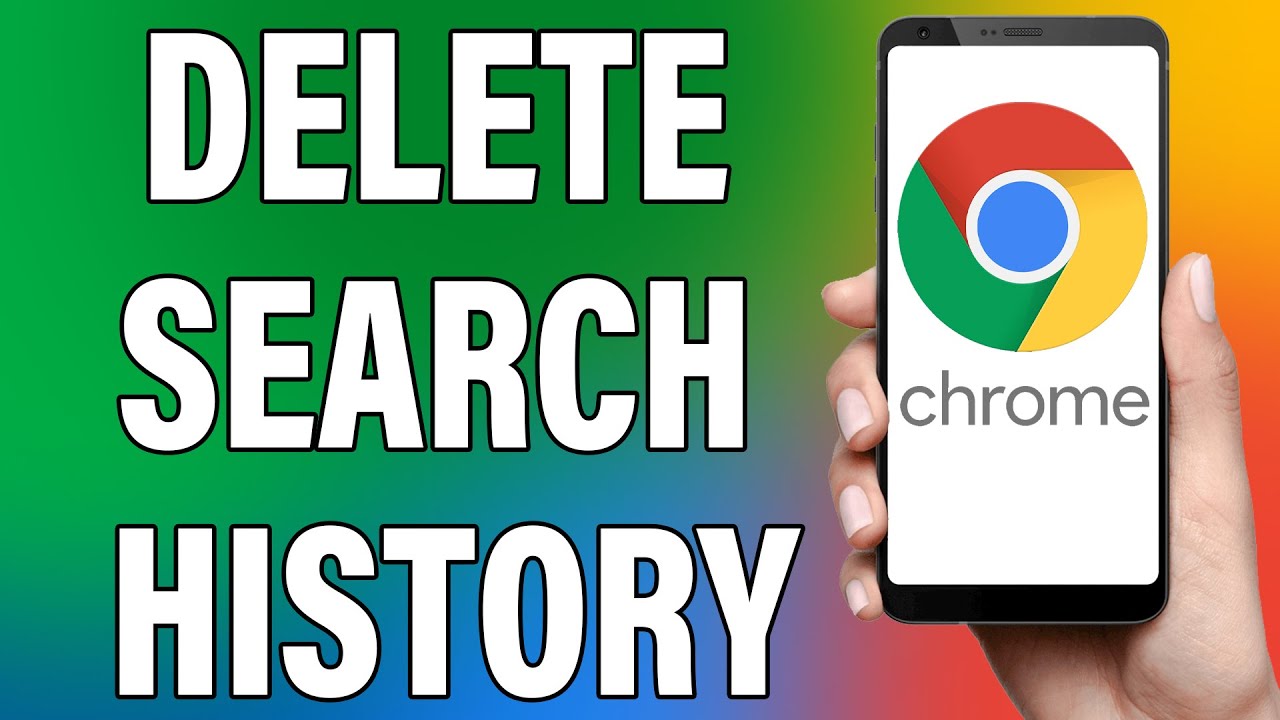 How To Delete Search History On Google Chrome 2021 | Clear All Search ...