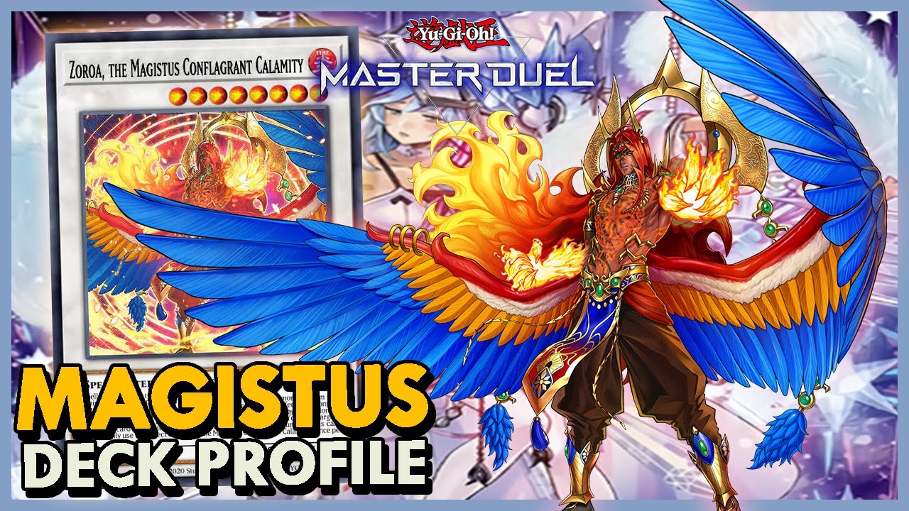 MAGISTUS - O DECK DOS MAGOS LENDÁRIOS | YU-GI-OH! MASTER DUEL - YouTube