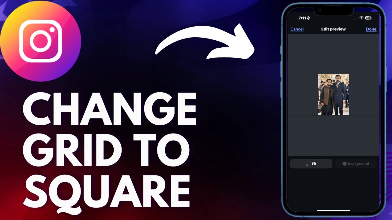 How To Change Grid Back To Square On Instagram | IOS & Android (2025 ...
