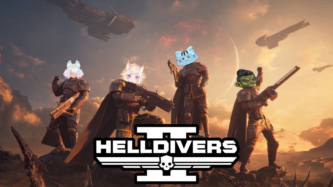 Helldivers 2, luminous with friends - YouTube