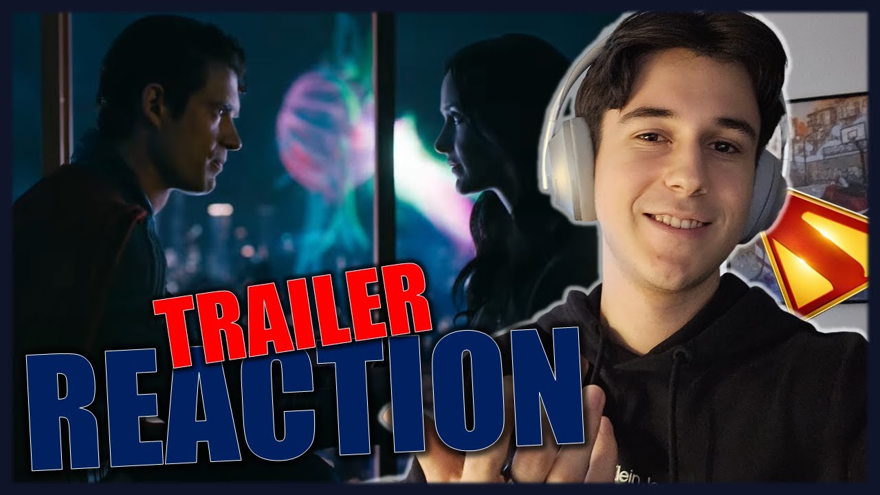 SUPERMAN Trailer Reaction! | Deutsch - YouTube
