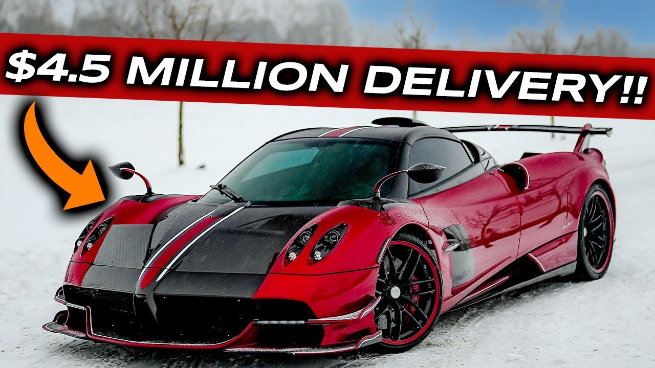 THE MOST EXPENSIVE HYPERCAR IN THE COLLECTION HAS ARRIVED…THE PAGANI ...