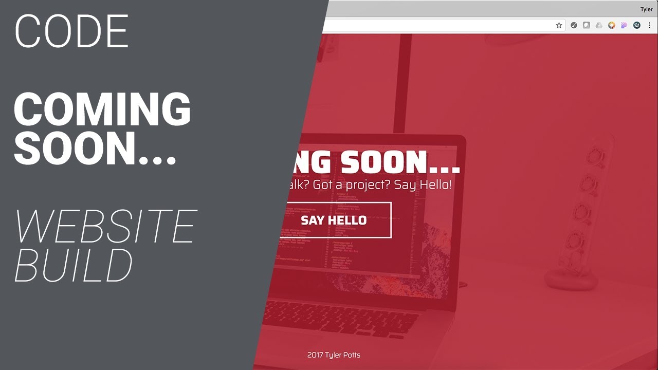 Build a website :: Coming soon page :: HTML5 & CSS3 - YouTube