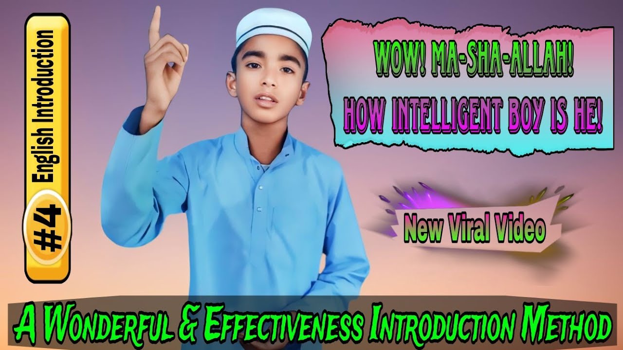 How to Face Introduction in an Easy Way? English Introduction Method ...