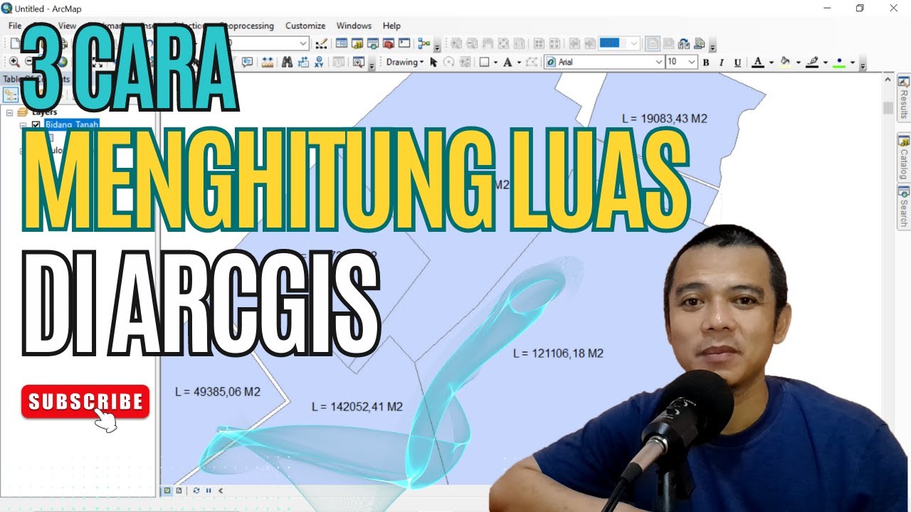 Cara Menghitung Luas di ArcGIS (Area, Bidang, Persil, Semua Bentuk ...