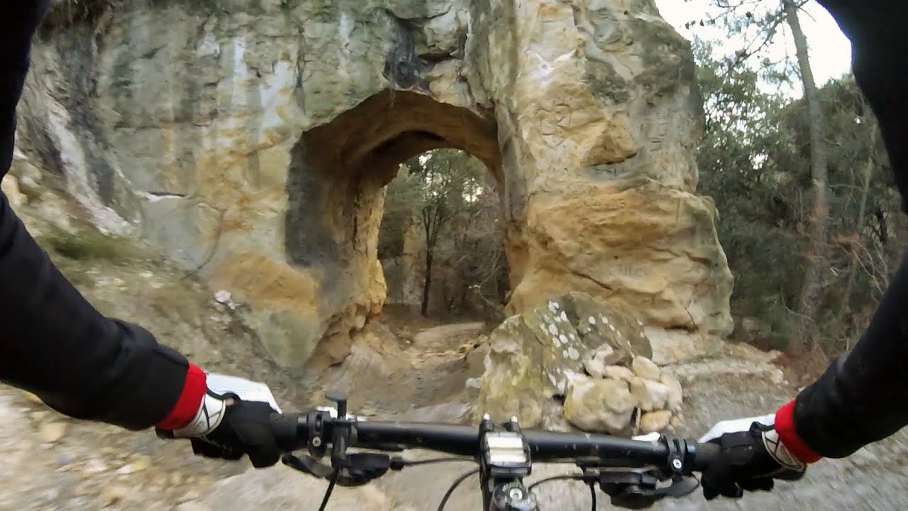 Wonderful Winter Day Riding MTB | Provence, France - YouTube
