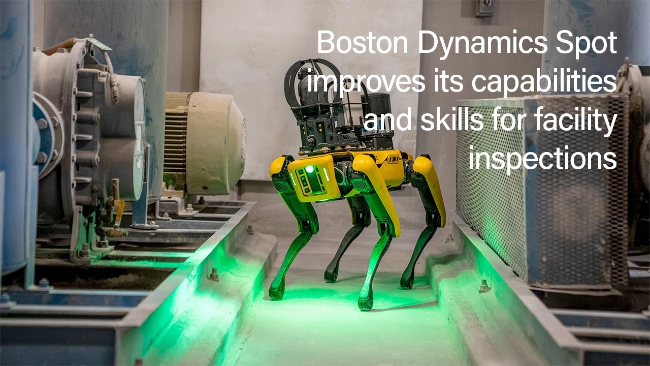 New features for Boston Dynamics Spot robot - YouTube