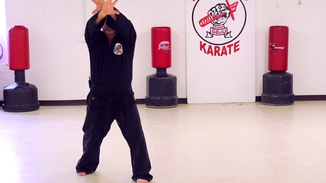 Goju Karate. How to perform Ginchoi Kata. (2020) - YouTube