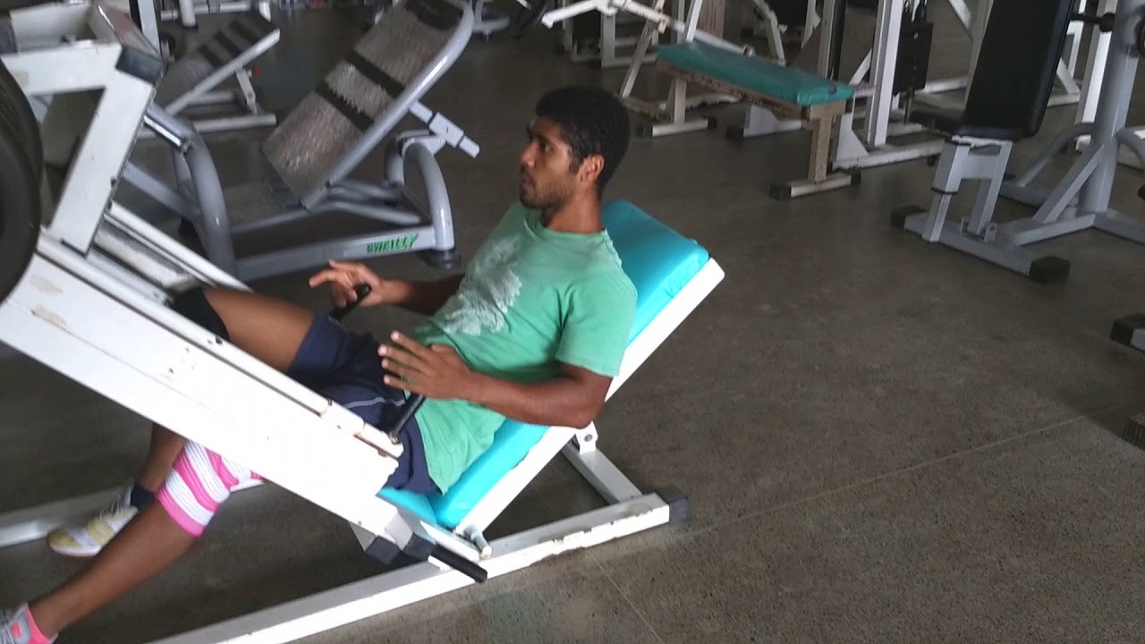 Treino de pernas - Leg 45° - YouTube