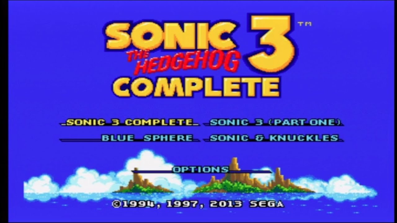 Sonic the Hedgehog 3 Complete (Full Playthrough) - YouTube