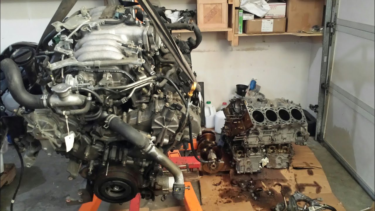 VK45DE Part 1. Major differences as used in the US market vehicles ...