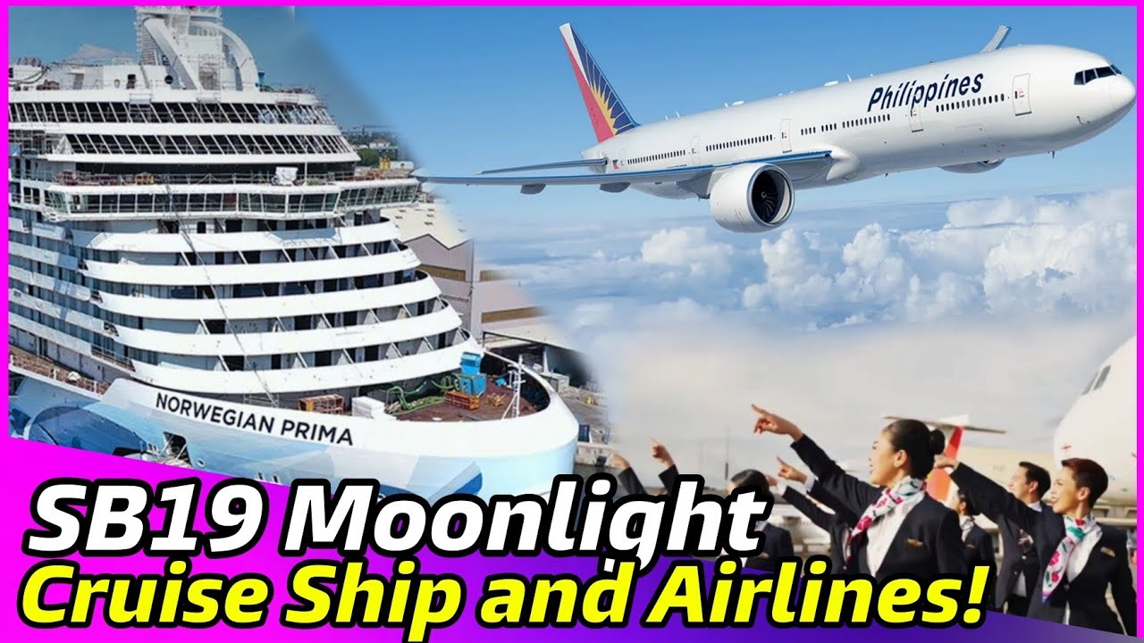 WOW! Norwegian Cruise Ship plays SB19 Moonlight and PAL Cabin Crew does ...