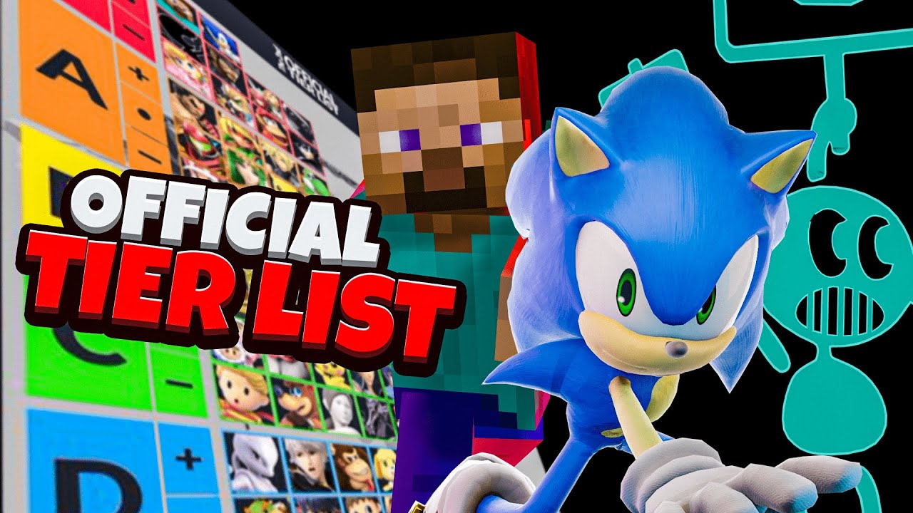 The OFFICIAL Super Smash Bros Tier List! - YouTube