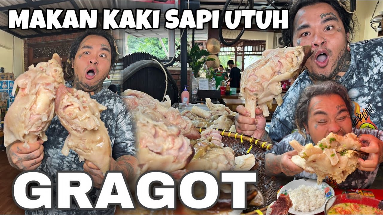 MAKAN GRAGOT KAKI SAPI DI BINTARO TANGERANG SELATAN..!!! Gragot jadoel ...