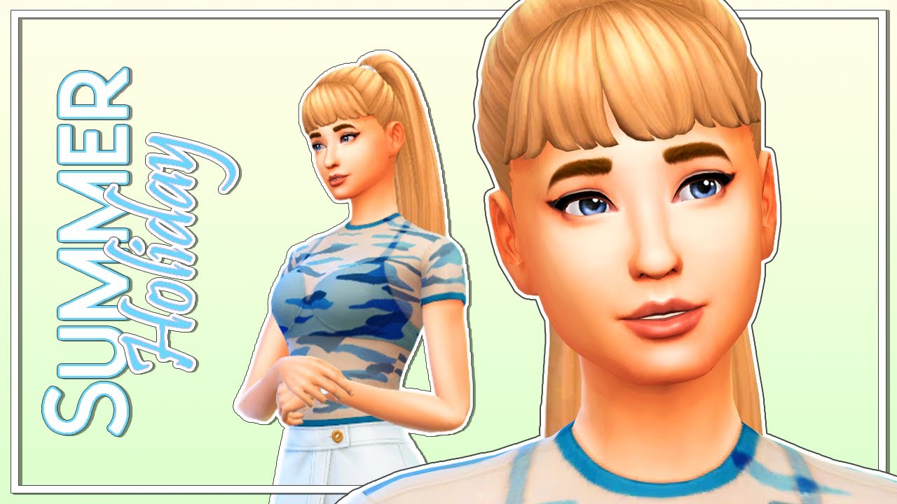 🌞 Summer Holiday Makeover | NO CC | Sims 4 Townies 🌞 - YouTube