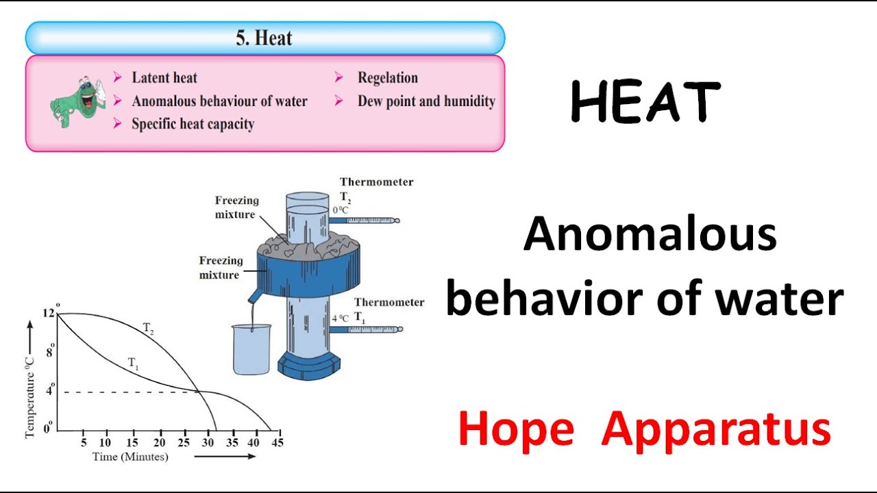 Hope Apparatus Heat Class 10 Maharashtra State Board Anomalous Behavior Of Water YouTube hope-apparatus-heat-class-10-maharashtra-state-board-anomalous-behavior-of-water-youtube