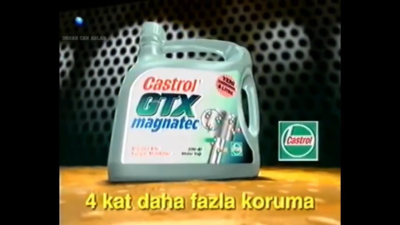 Castrol GTX Magnatec 4 times more protection 15-second commercial ...