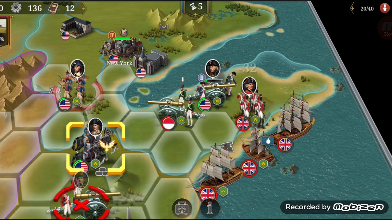 European War 6 1804, Boston Campaign + New York Campaign - YouTube