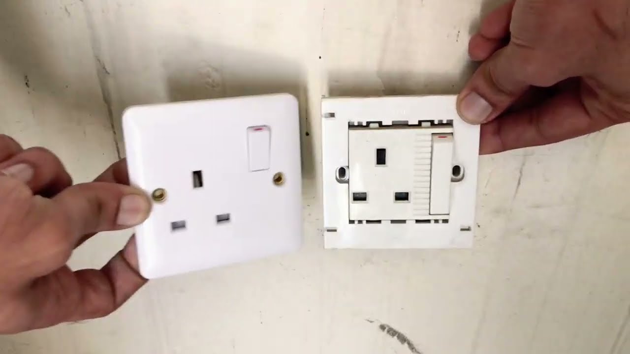 Electrical 3pin Power Socket Connection#electrical - YouTube