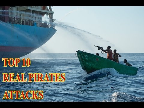 Top 10 Real Pirates Attacks - YouTube