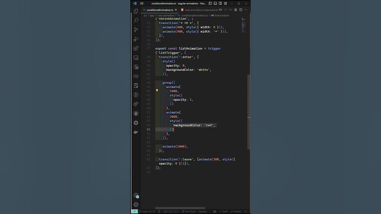 How To Add The Group Method For Parallel Animation Angular Leelawebdev Angular16 Youtube