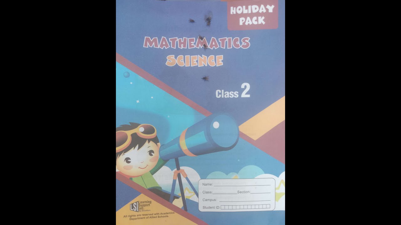 Summer Task Mathematics Class 2 Addition (Part 1) - YouTube