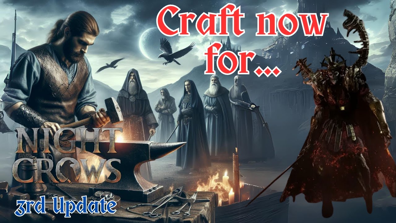 NIGHT CROWS - 3rd Update Craft Artifact now for the upcoming Party ...