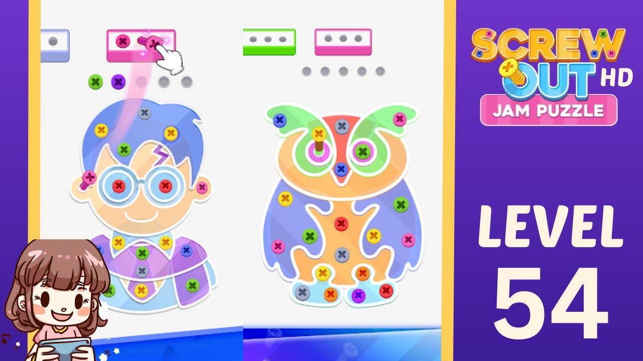 Screw Out Level 54 Solution Walkthrough - YouTube