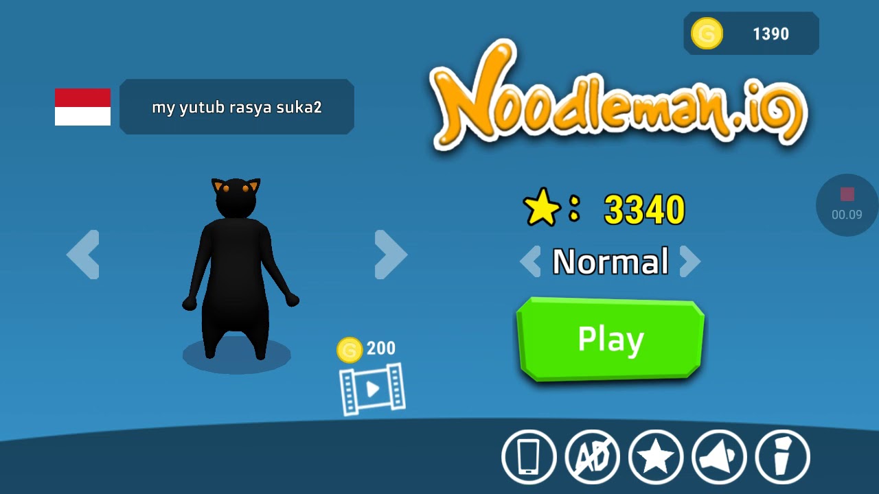 Main game noodleman.io kocak abis😁😁😁 - YouTube