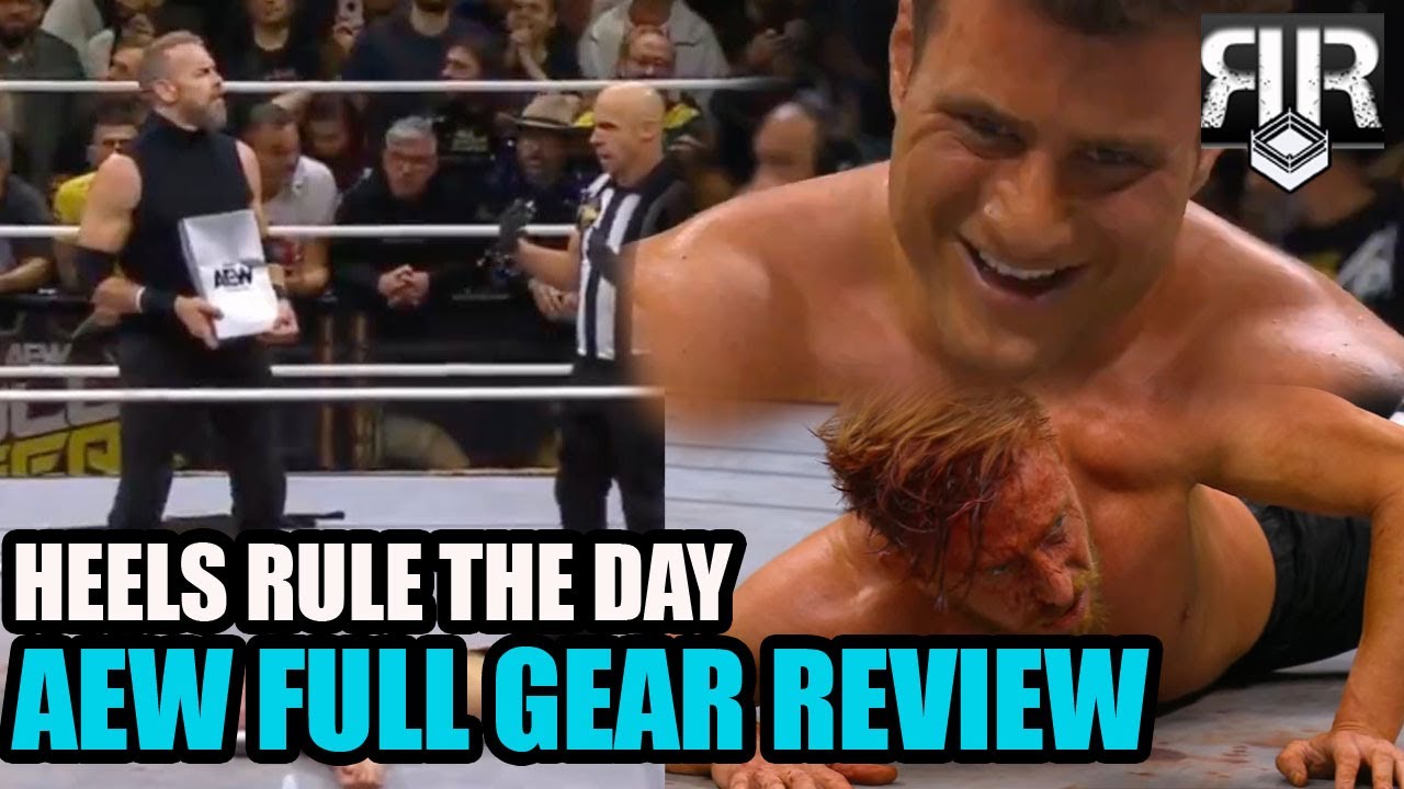 AEW Full Gear 2024 Review: Dangerous Heels Run Wild - YouTube